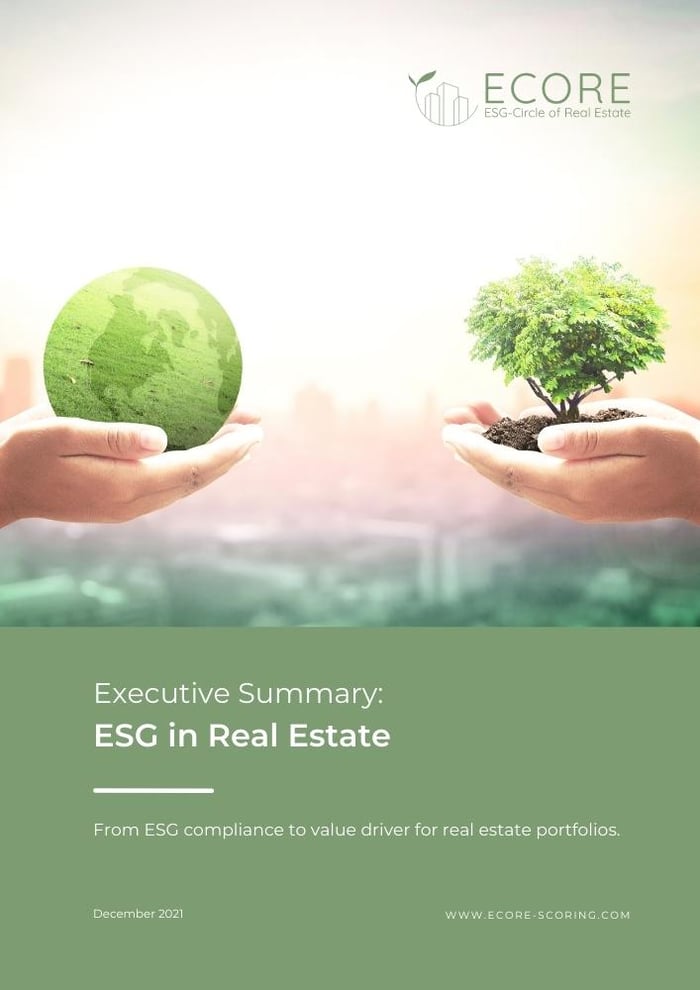 ESG - Environmental, Social and Governance in the Real Estate Industry