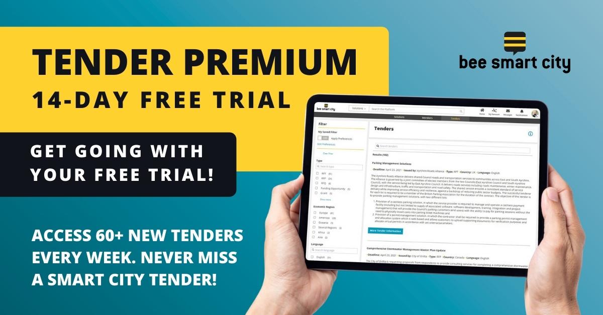 Smart City Tender Premium Service 14-Day Free Trial
